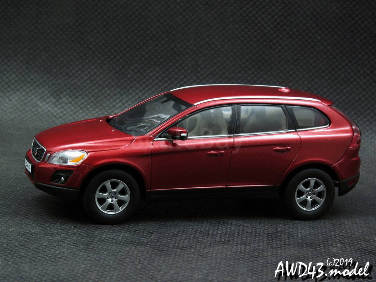 Volvo XC60 2007 d.red metallic 4x4 1-43 Dealer=Motorart | Аукцион ...