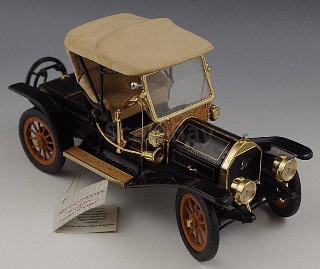 1/24 1910 Cadillac Model Thirty Franklin Mint | Аукцион масштабных и ...