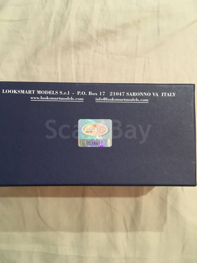 Looksmart - BUGATTI Type 50 T (1930), black / red | Аукцион масштабных ...