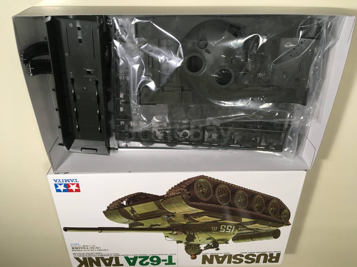 Tamiya 35108 Сборная модель танк Т 62А 1/35 | Аукцион масштабных и ...