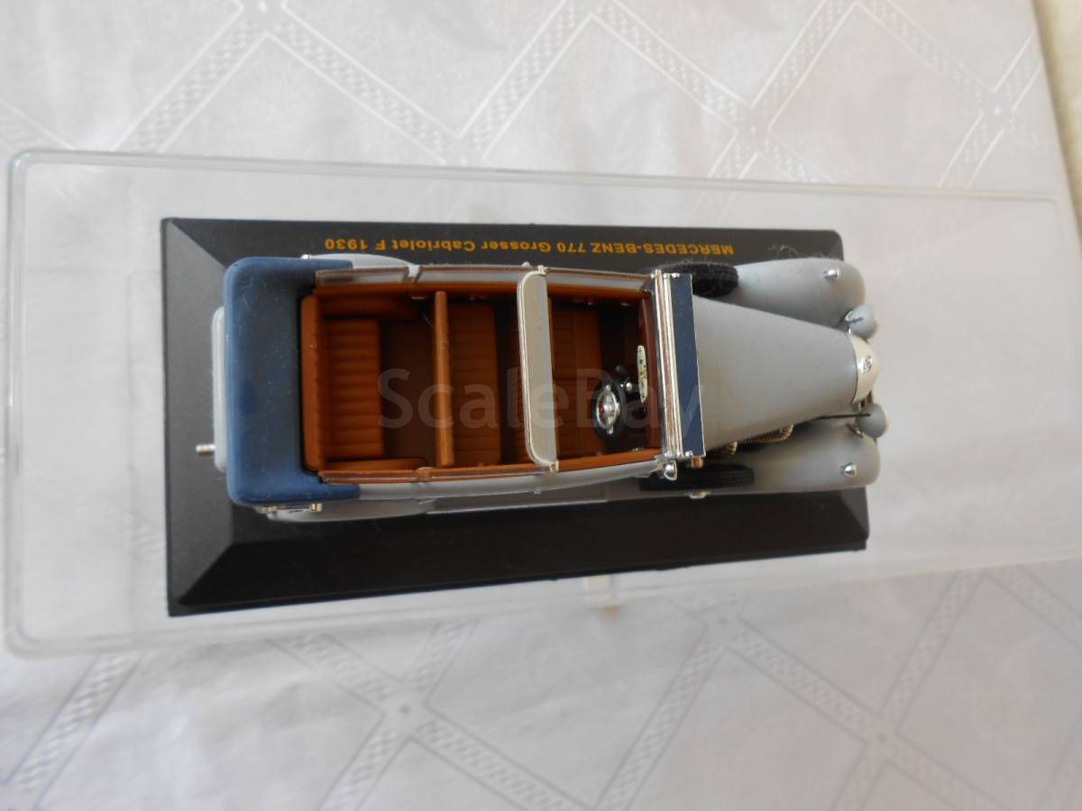 MERCEDES-BENZ 770 GROSSER Cabriolet F Grey (bordeaux interiors) 1930 г ...