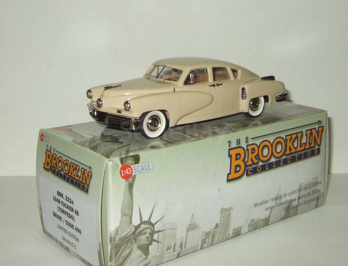 Tucker 48 Torpedo 1948 1948 Brooklin Models 1:43 Limit BRK. 222A ...