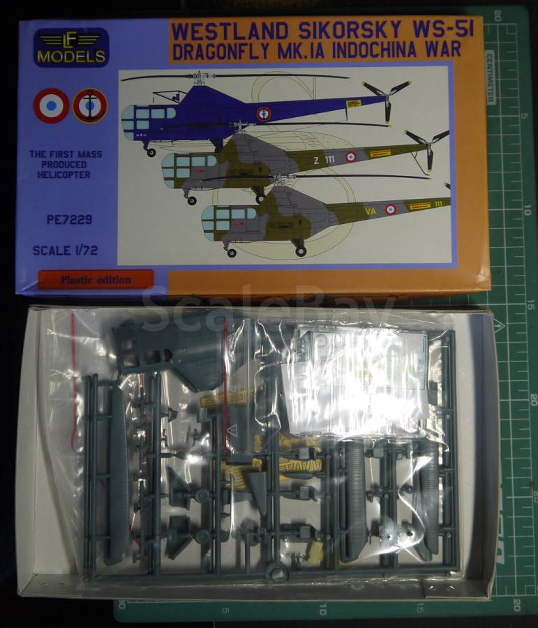 вертолет Westland Sikorsky WS-51 Dragonfly MkI ВВС Франции в Индокитае ...