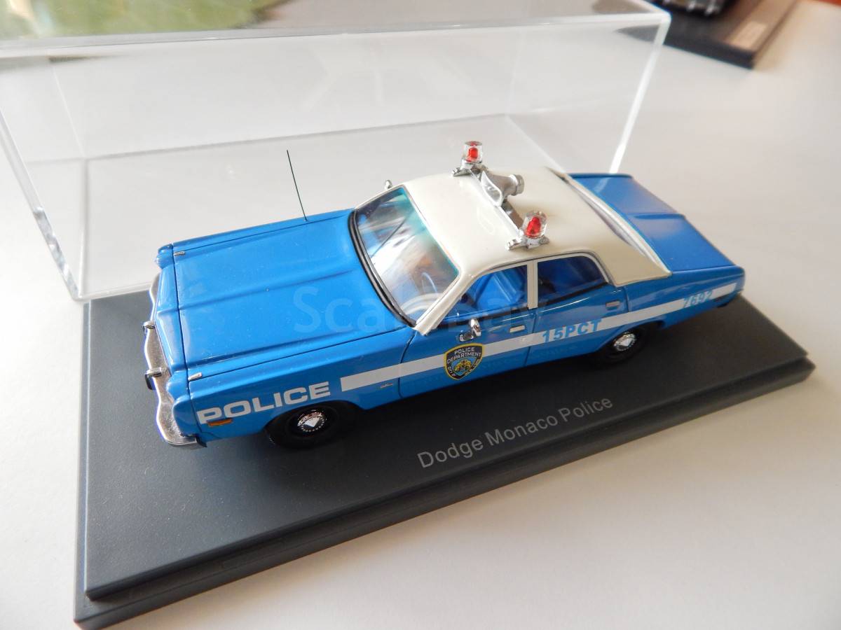 DODGE Monaco, NYPD - New York Police Department (USA), blue NEO43516 1/ ...