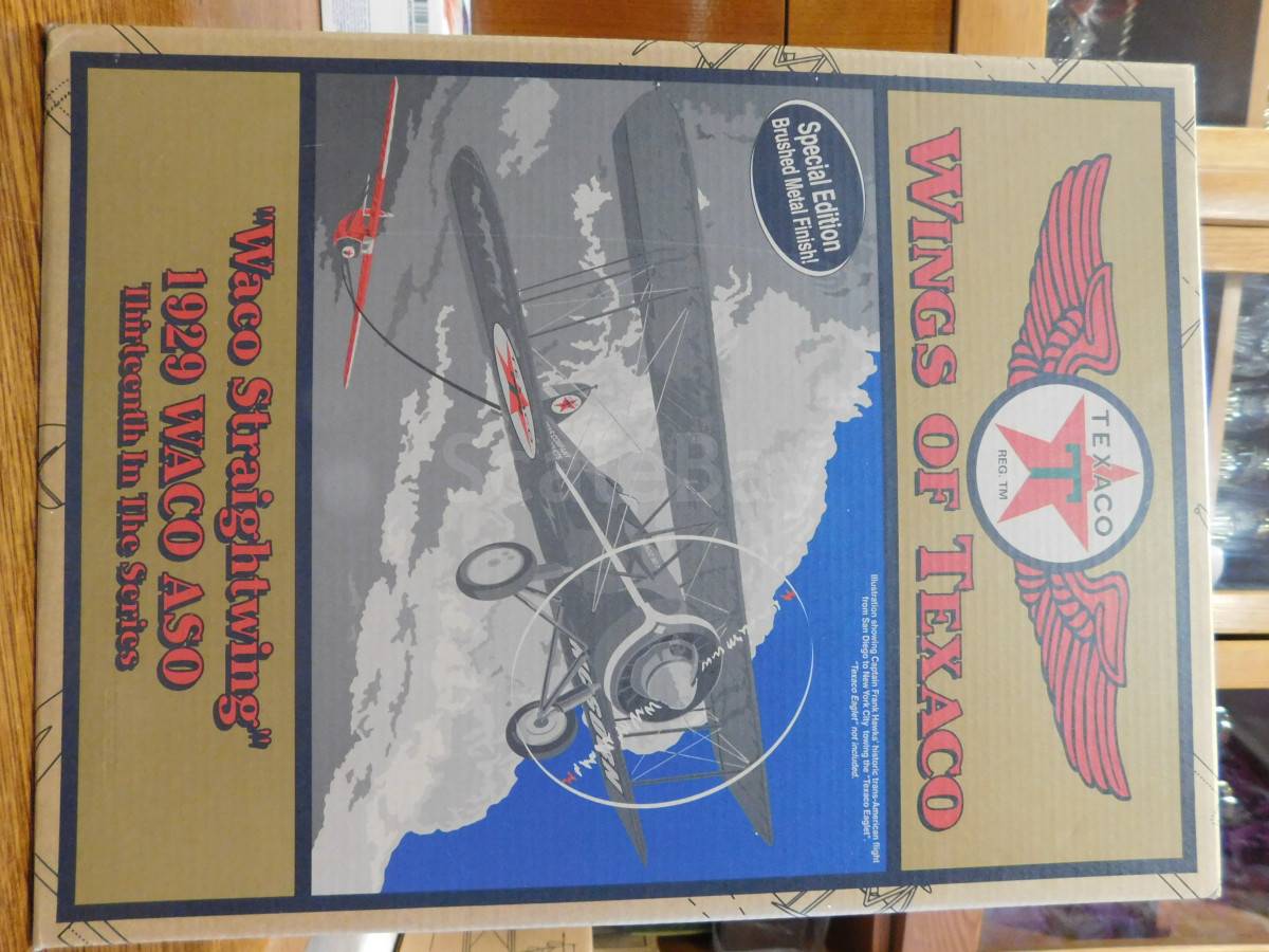 WINGS OF TEXACO, WACO STRAIGHTWING 1929, ERTL COLLECTIBLES | Аукцион ...