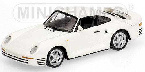 Minichamps PORSCHE 959 - 1987 - WHITE L.E. 3024 pcs. | Аукцион масштабных и сборных моделей