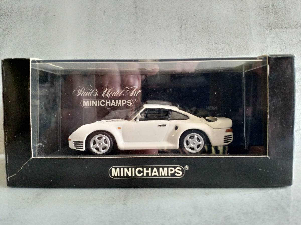 Minichamps PORSCHE 959 - 1987 - WHITE L.E. 3024 pcs. | Аукцион масштабных и сборных моделей