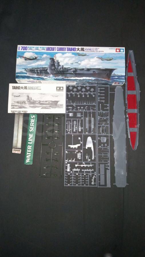 Авианосец Aircraft carrier Taiho Tamiya 1/700 | Аукцион масштабных и ...