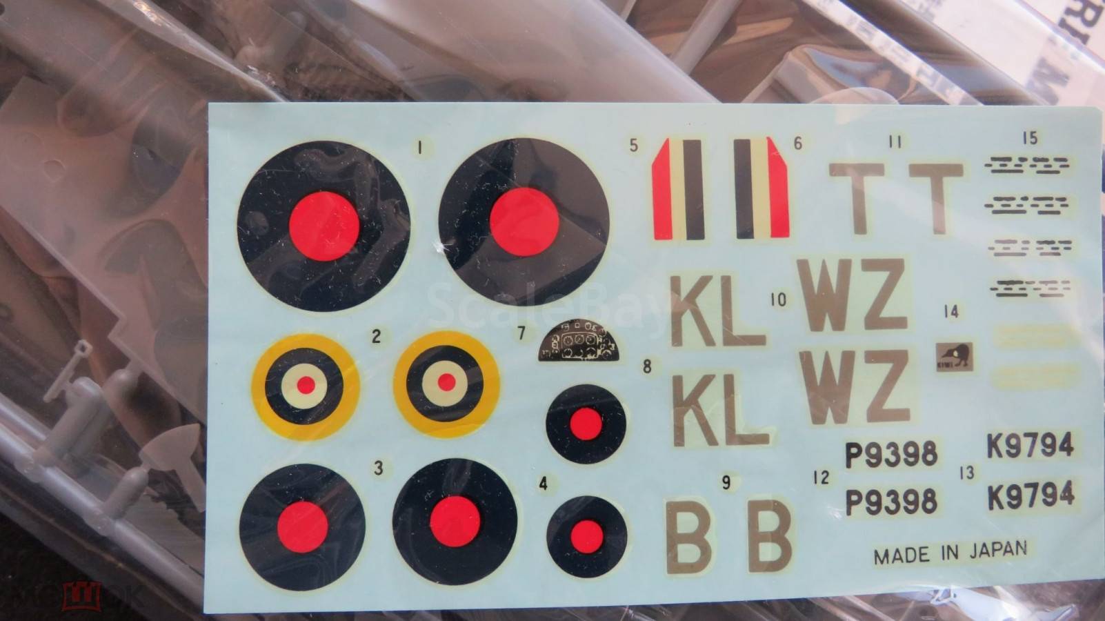 Supermarine Spitfire Mk.1 Royal Air Force Fighter Hasegawa 1/72 ...