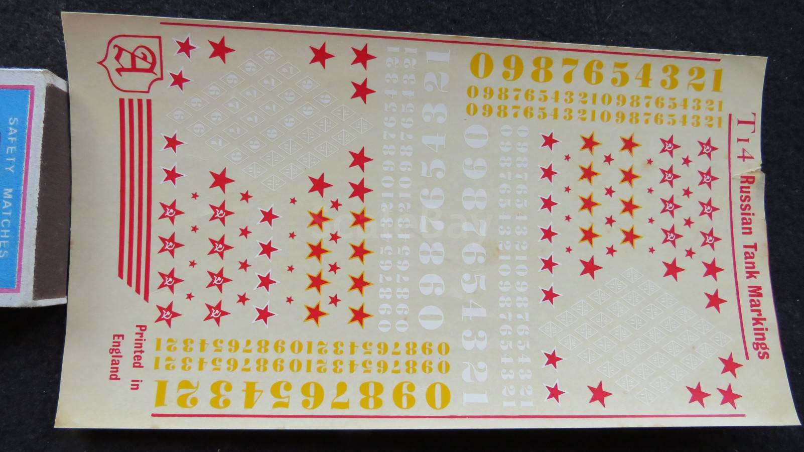 Декаль Russian Tank Markings Almark Decals 1/72 587 | Аукцион ...
