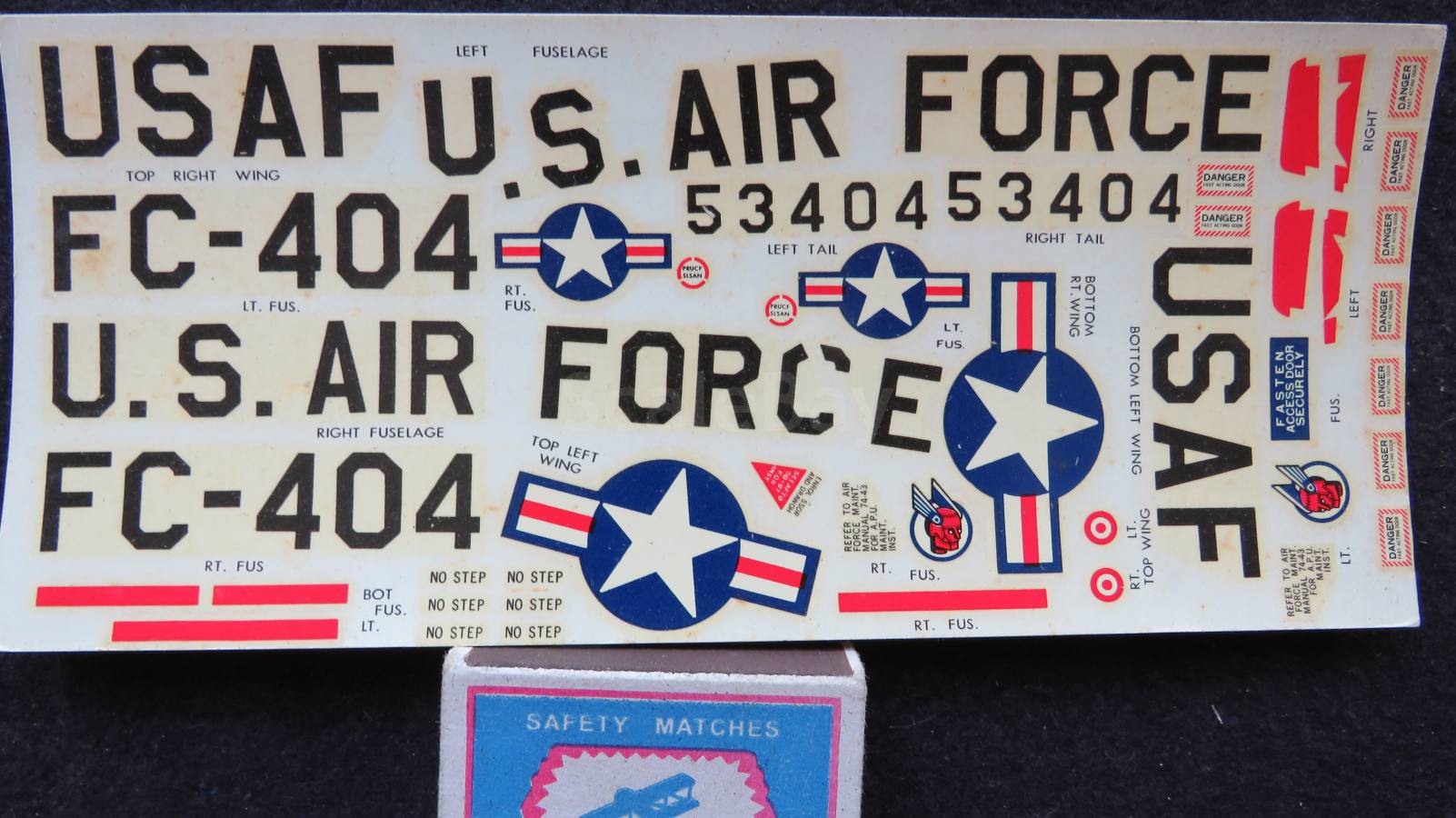 Деколь Convair F-102 Delta Dagger Revell/Kikoler H-281 1/72 | Аукцион ...