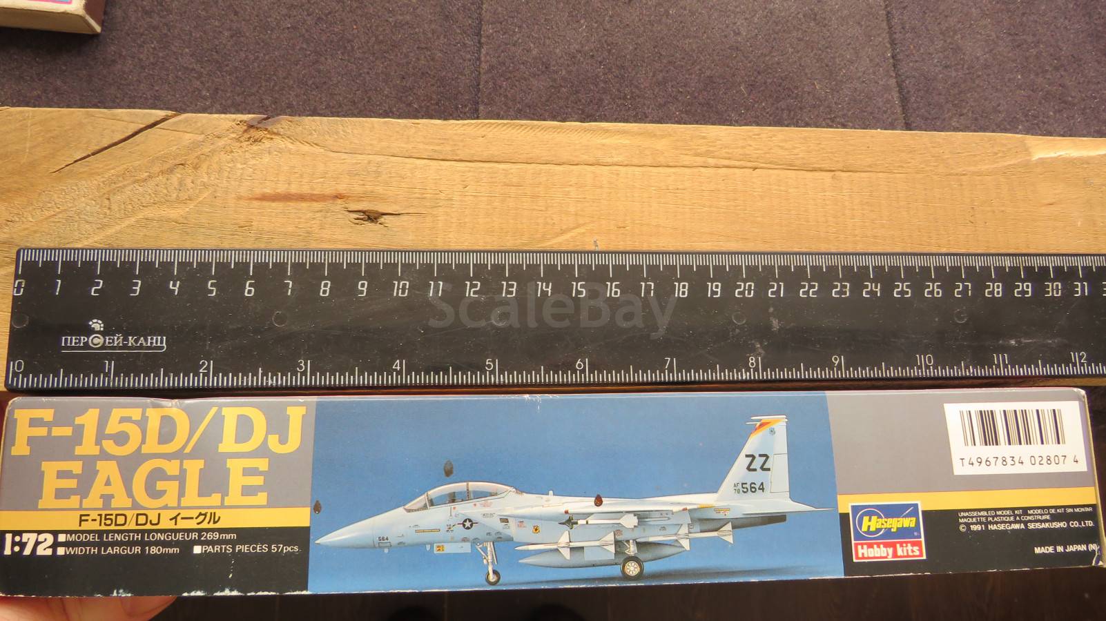 Истребитель McDonnell Douglas F-15D/DJ Eagle Hasegawa 1/72 | Аукцион ...