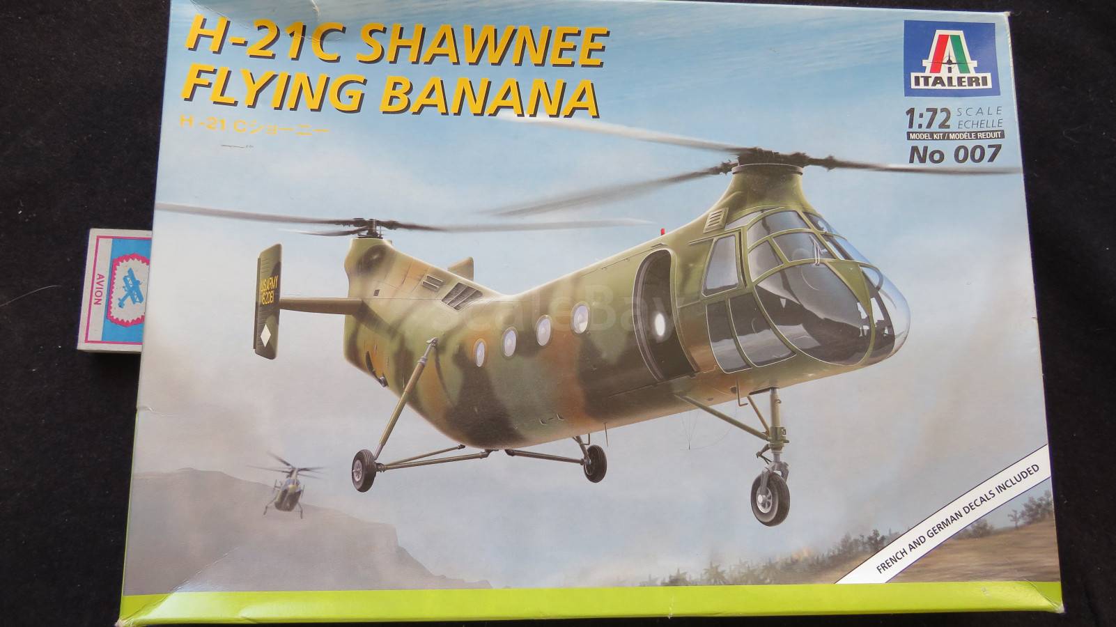 H-21C Shawnee Flying Banana Italeri 1/72 | Аукцион масштабных и сборных моделей