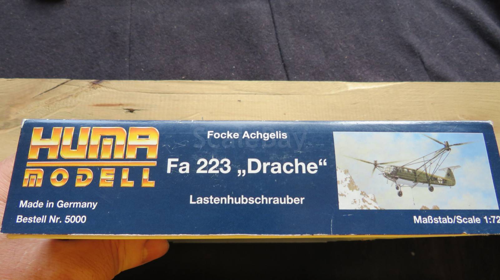 Focke Achgelis Fa 223 “Drache” Lastenhubschrauber Huma Models 1/72 ...