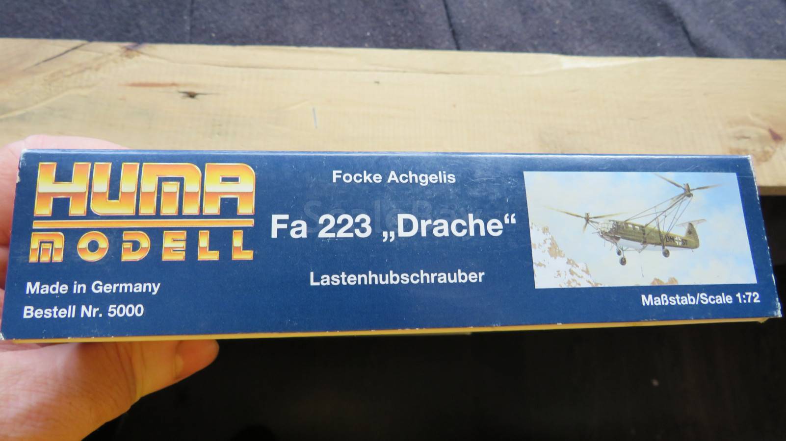 Focke Achgelis Fa 223 “Drache” Lastenhubschrauber Huma Models 1/72 ...