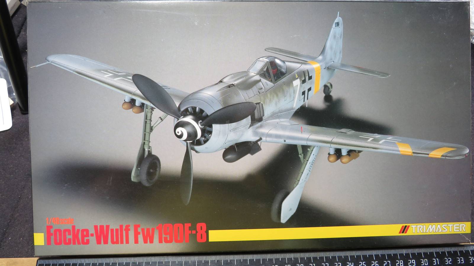 Штурмовик Focke Wulf FW 190F-8 Trimaster (Dragon, Hasegawa) 1/48 Пакет ...