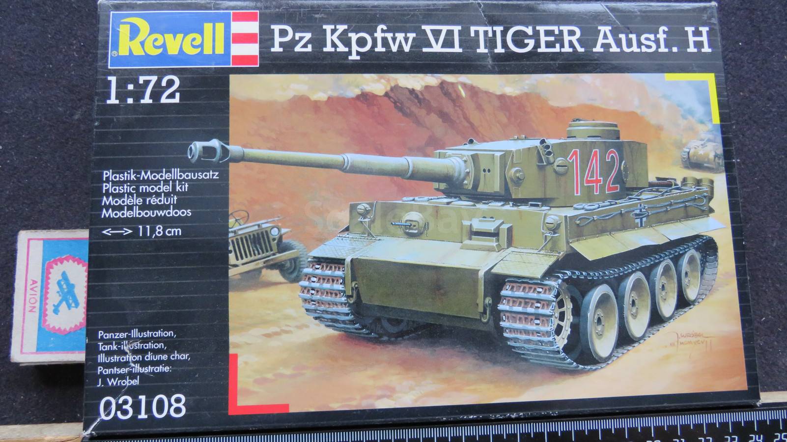 PzKpfw VI Tiger Ausf.H Revell 1/72 возможен обмен | Аукцион масштабных ...