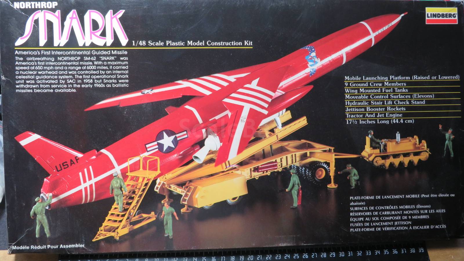 Крылатая ракета Northrop SM-62 Snark Lindberg 1/48 Пакеты с деталями не ...