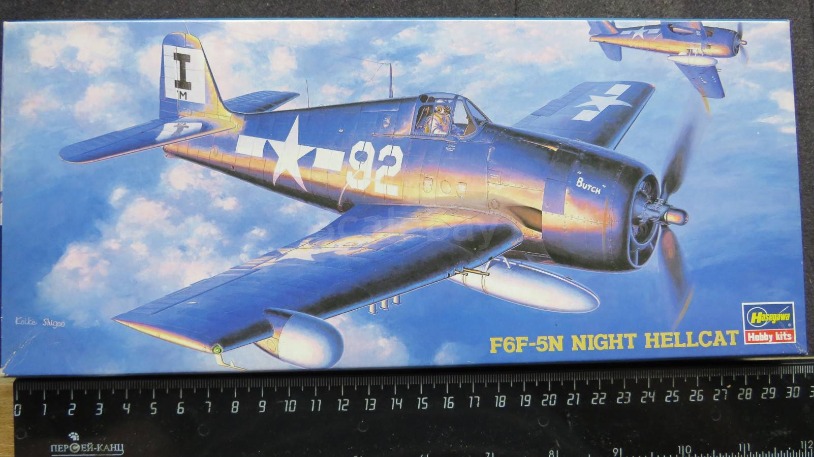 Палубный истребитель F6F-5N Night Hellcat Hasegawa 1/72 Пакет с ...