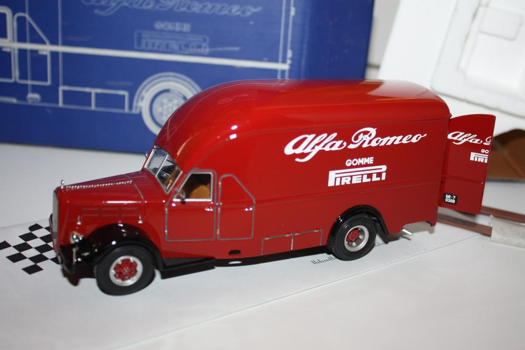 1950 Alfa Romeo 500 Race Car Transporter EXOTO EXO00002 1/43 | Аукцион ...