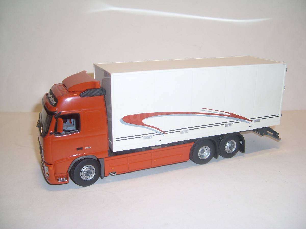 Вольво Volvo FH 12 трёхосный контейнеровоз с прицепом Motorart ...