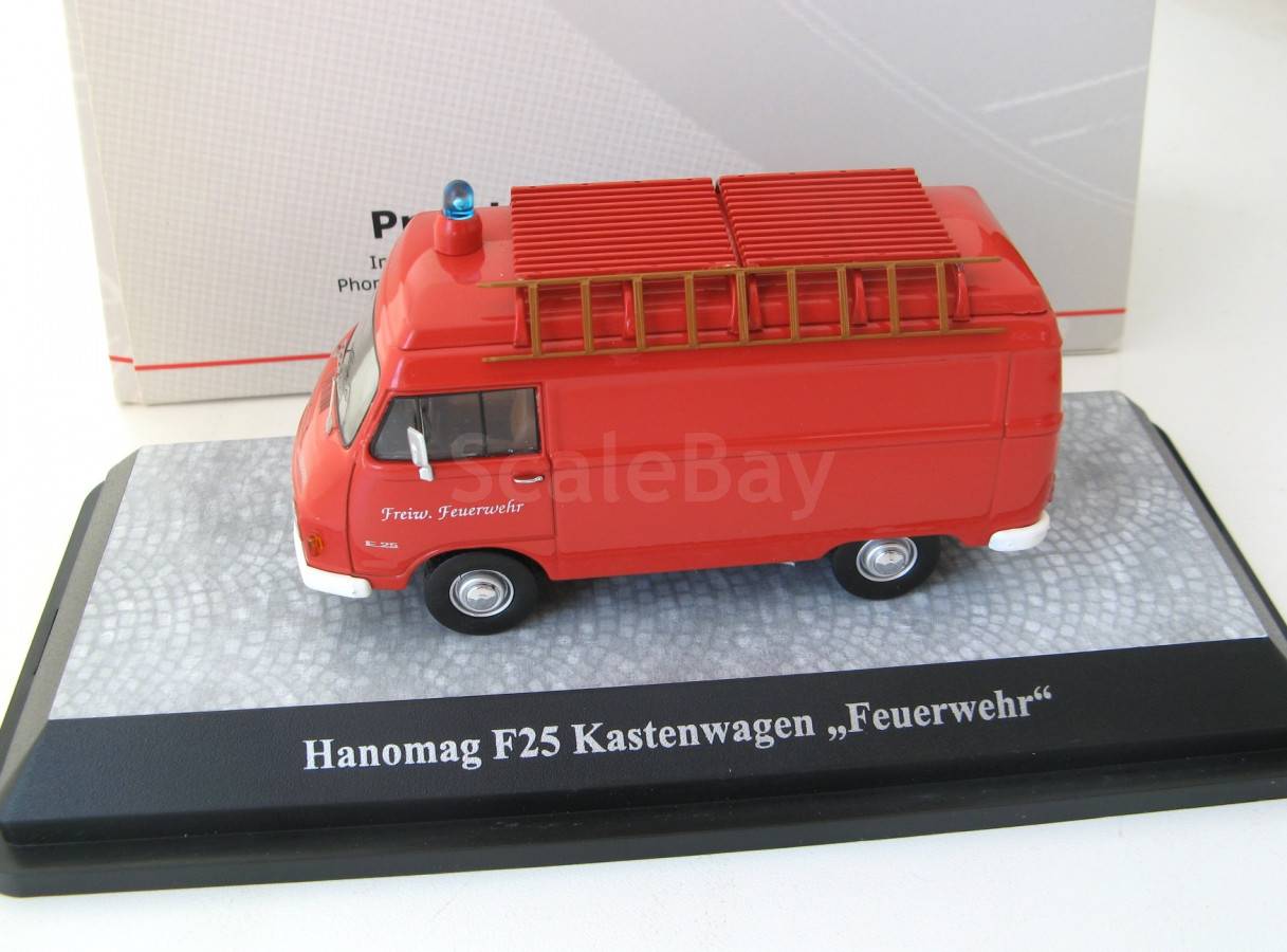 Hanomag F25 Van ’Feuerwehr’ | Аукцион масштабных и сборных моделей