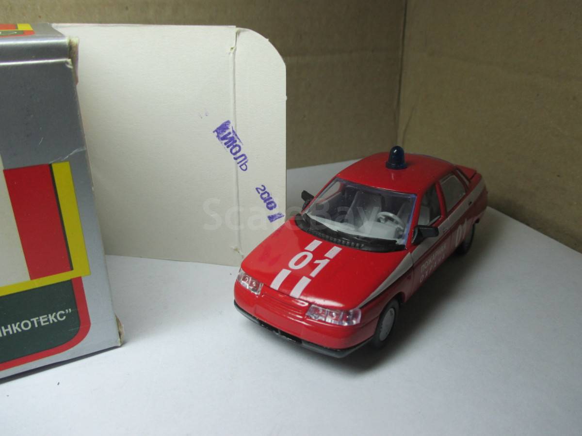 ВАЗ 2110 ПОЖАРНАЯ КОРОБКА ШТАМПЫ ИЮЛЬ 2010 | Аукцион масштабных и ...