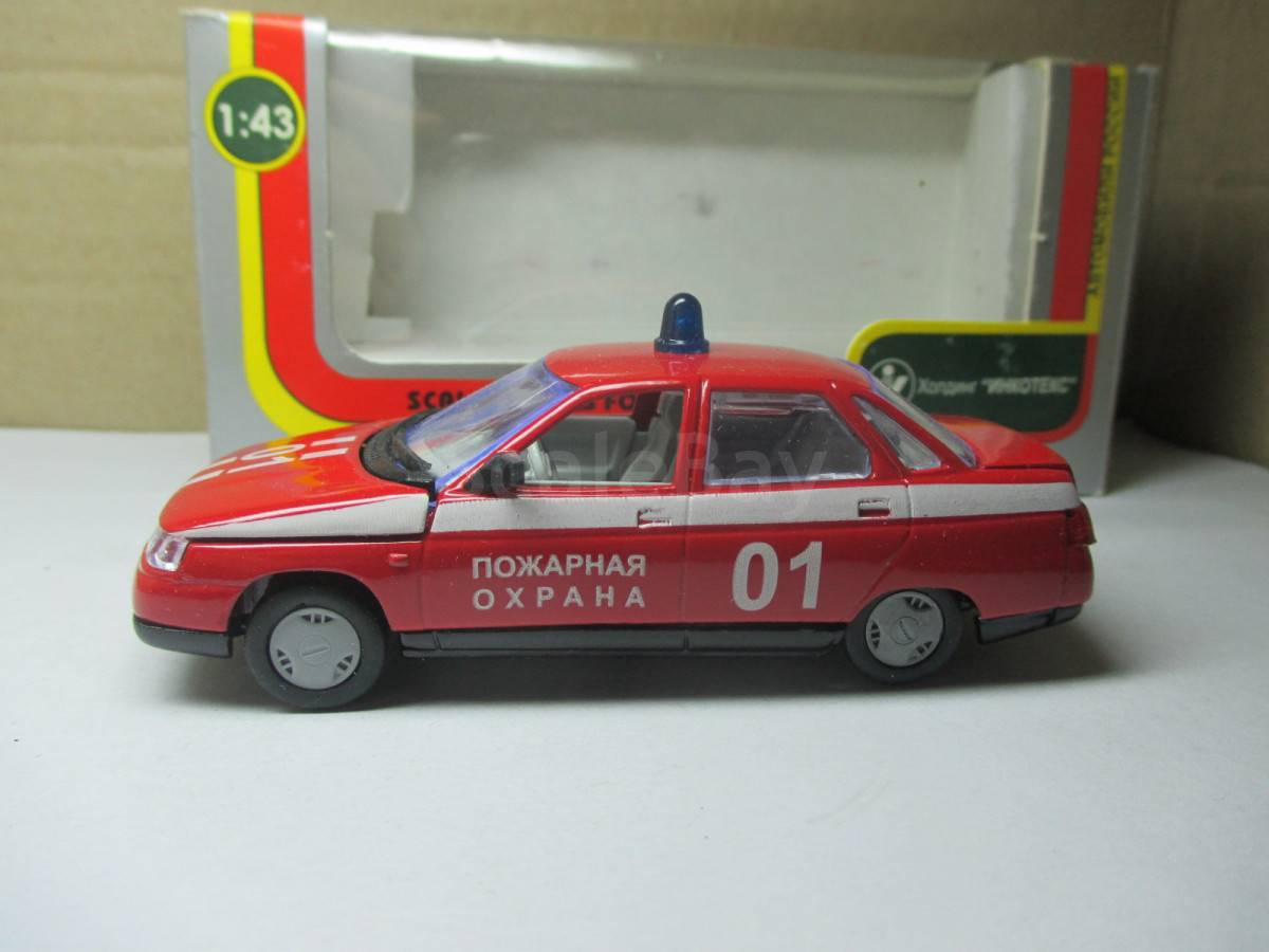 ВАЗ 2110 ПОЖАРНАЯ КОРОБКА ШТАМПЫ ИЮЛЬ 2010 | Аукцион масштабных и ...