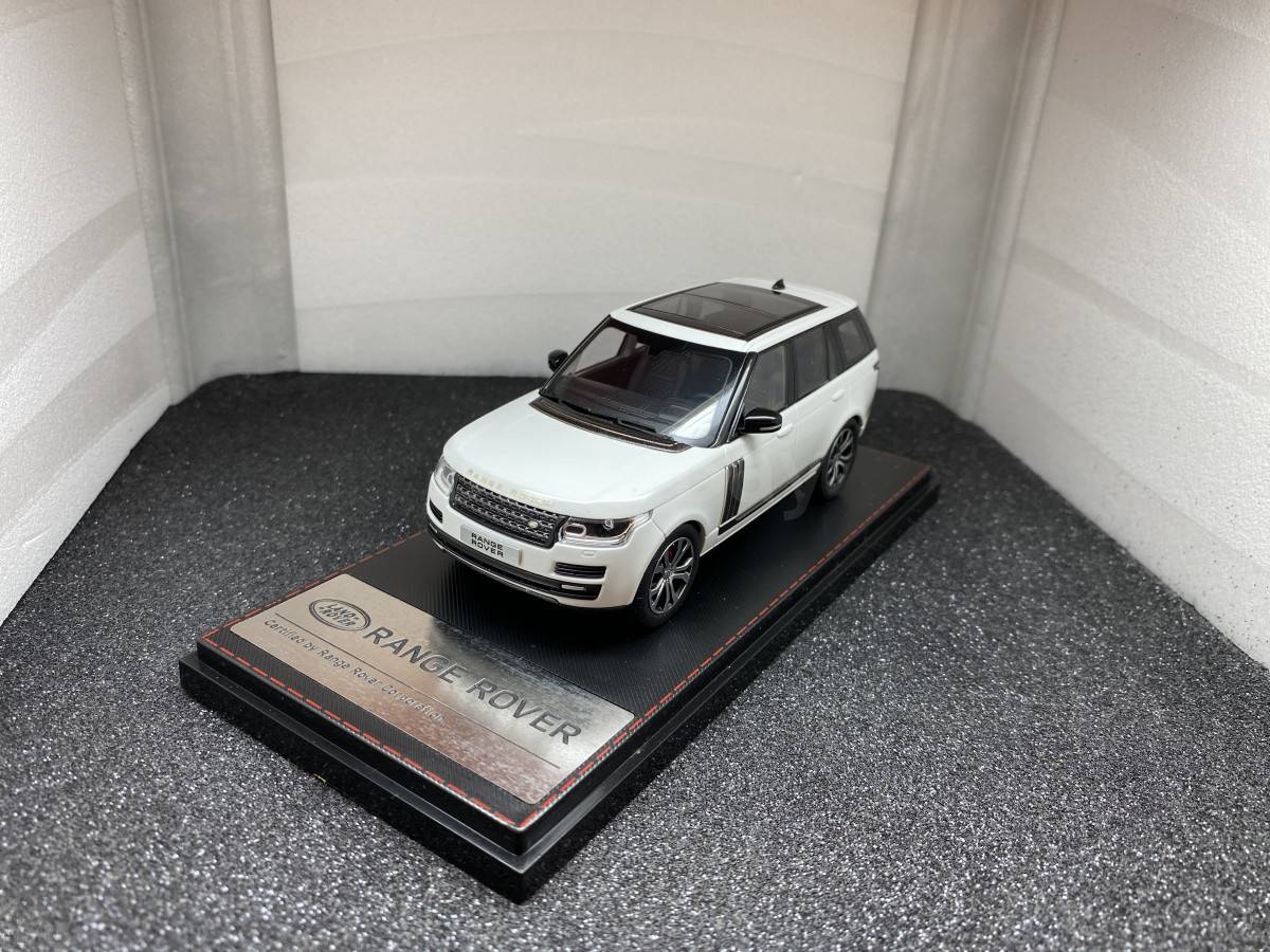 Range Rover SV Autobiography 2017 dynamic white | Аукцион масштабных и ...