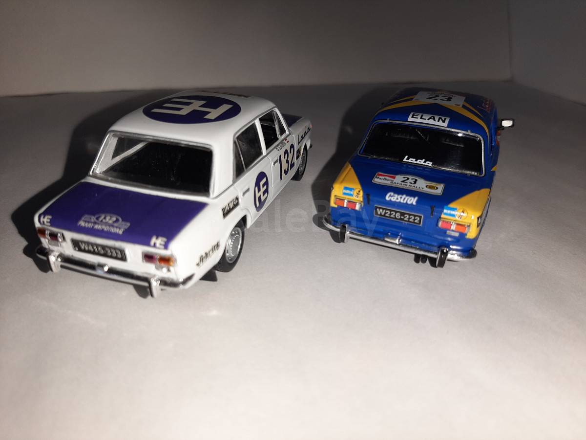 Lada 1600 rally IXO RAC296 и Ваз-21011 Ралли-Акрополис FoxToys36 ...