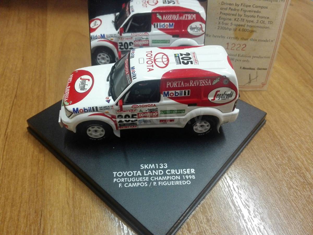 Toyota Land Cruiser 90 Prado Rally 1998 Vitesse-Skid | Аукцион ...