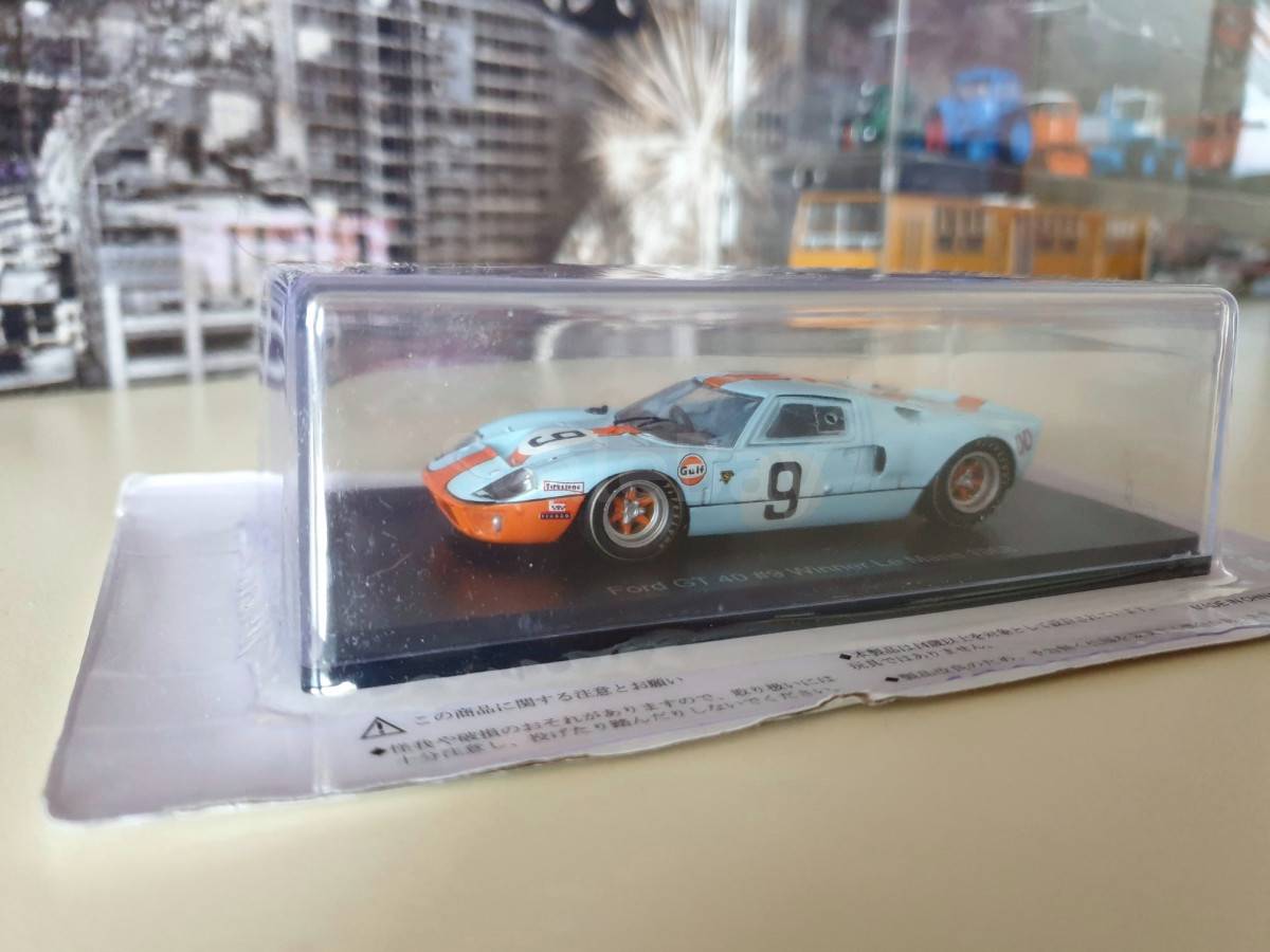 Ford GT40 Winner 24h LeMans 1968 1/43 Spark | Аукцион масштабных и ...