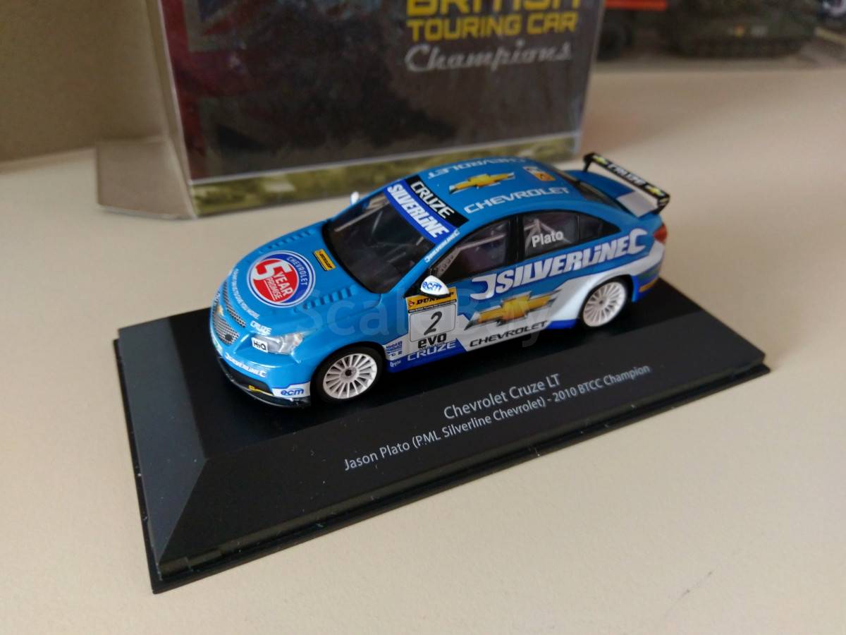 Chevrolet Cruze LT S2000 winner BTCC 2010 1/43 Atlas | Аукцион ...
