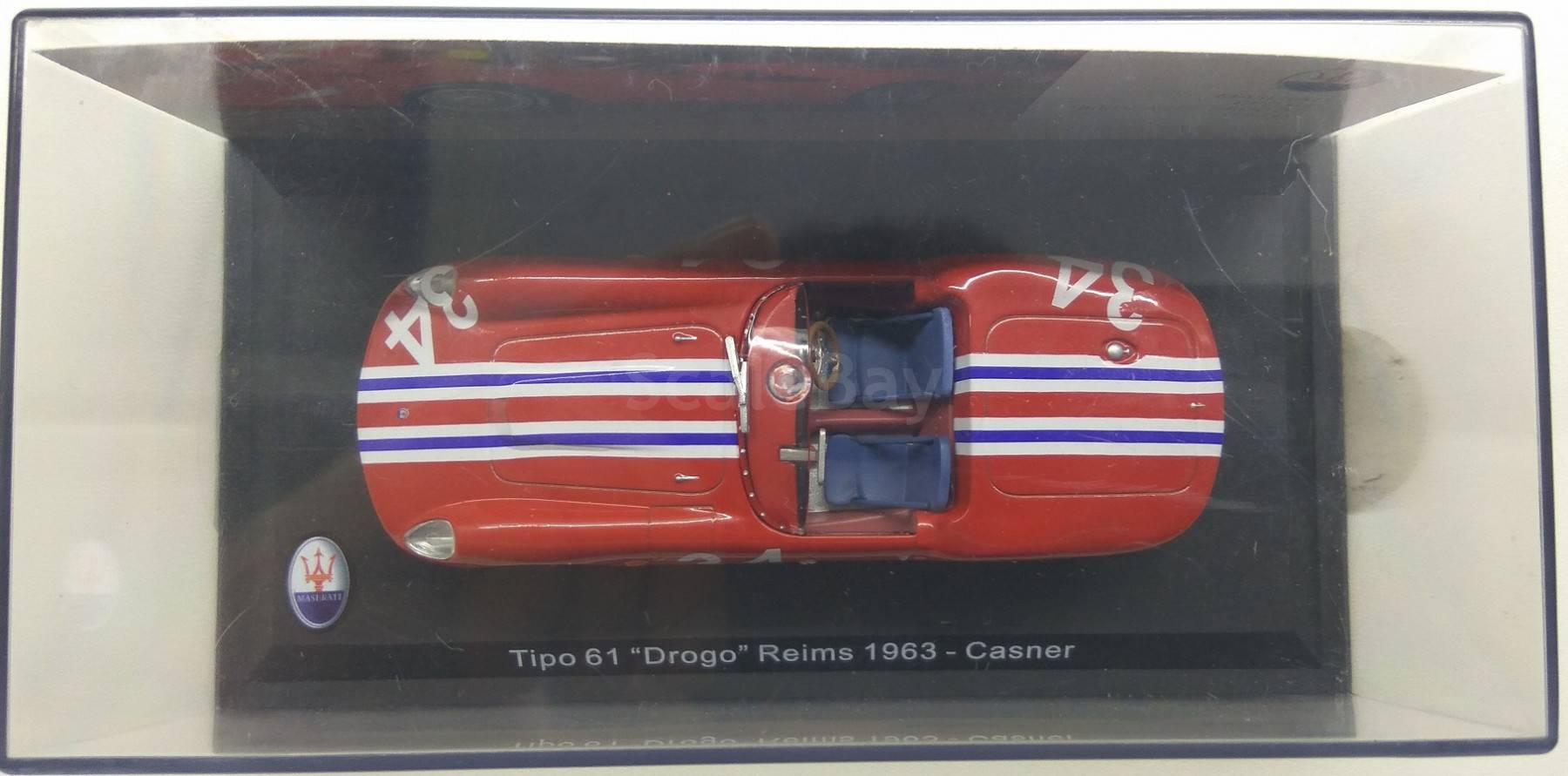 Maserati Tipo 61 ’Drogo’ Reims 1963 - Casner (1/43) Maserati 100 years ...
