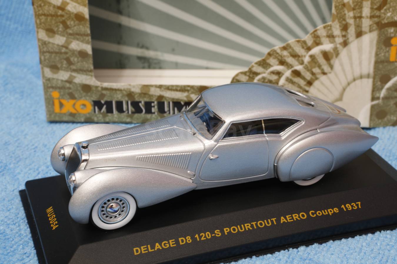 1/43 Delage D8 120-S Pourtout Aero Coupe | Аукцион масштабных и сборных ...