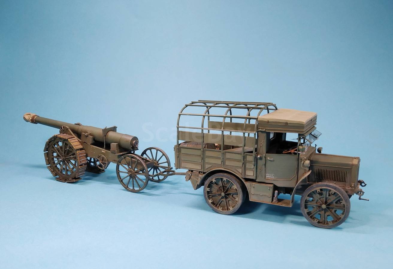 Итальянский тяжелый артиллерийский трактор Trattrice Pesante Breda 32 ...