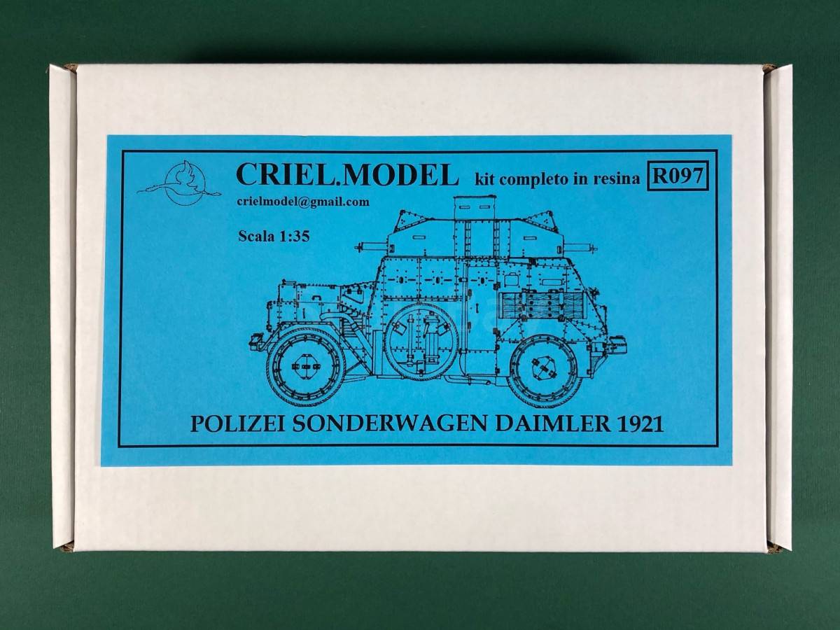 Германский бронеавтомобиль Polizei Sonderwagen Daimler mod.1921 1/35 ...