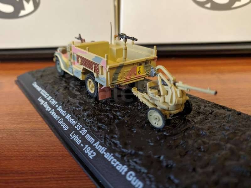 Chevrolet 1533X2 30CWT + Breda Model 35 20 mm Anti-aircraft Gun ...