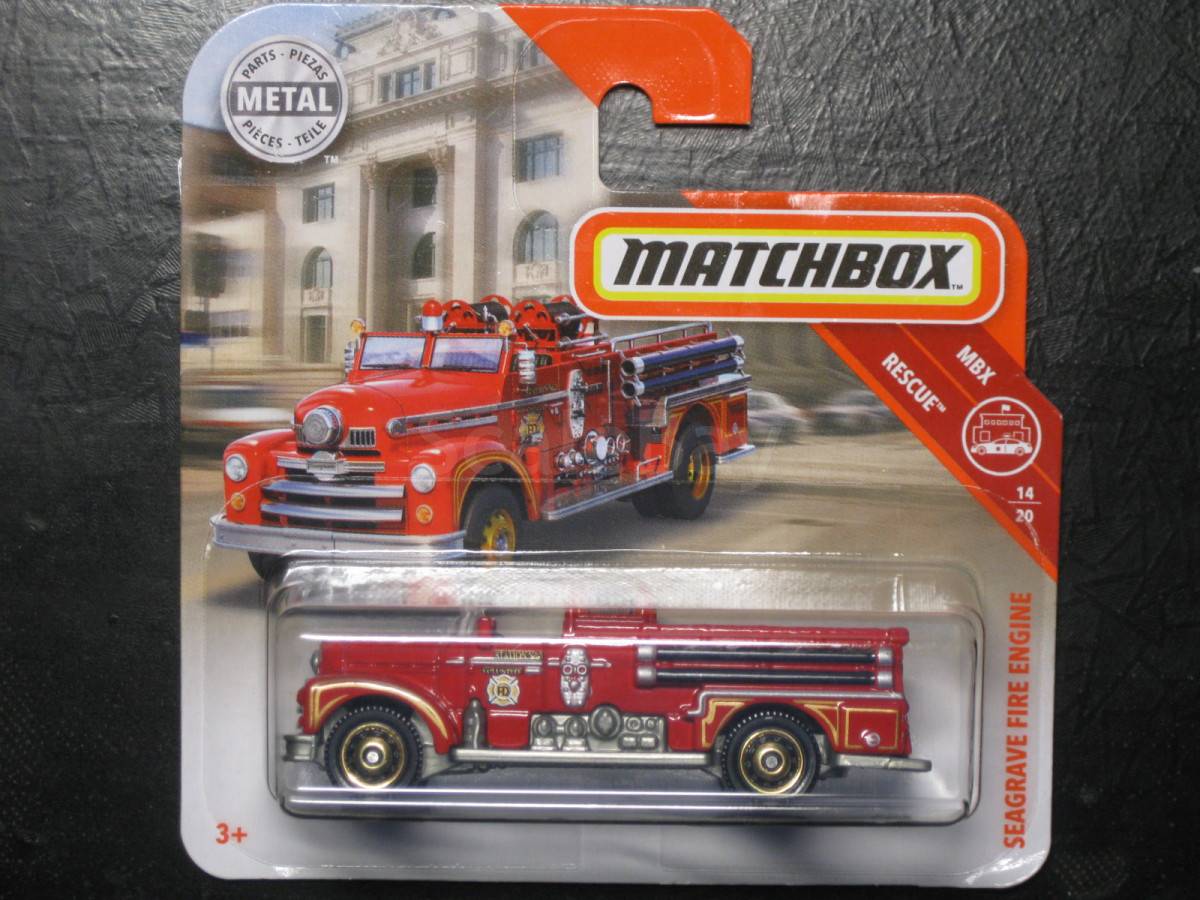 Matchbox MBX rescue Seagrave Fire Engine Station №3 2011 Таиланд ...